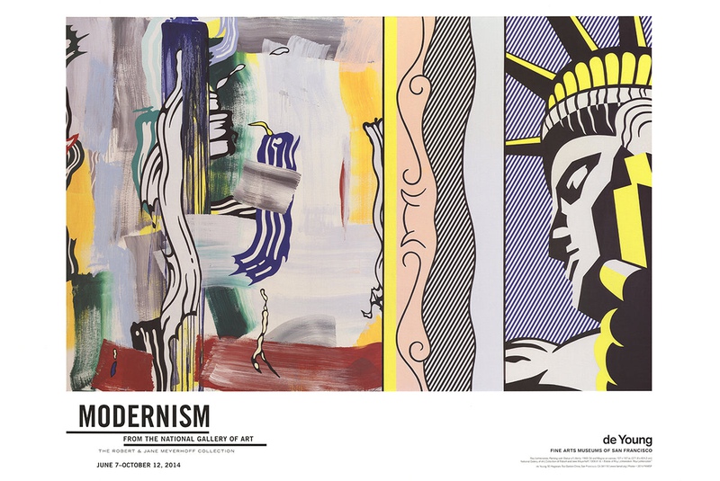 Roy Lichtenstein - Painting with Statue of Liberty for Sale | Artspace